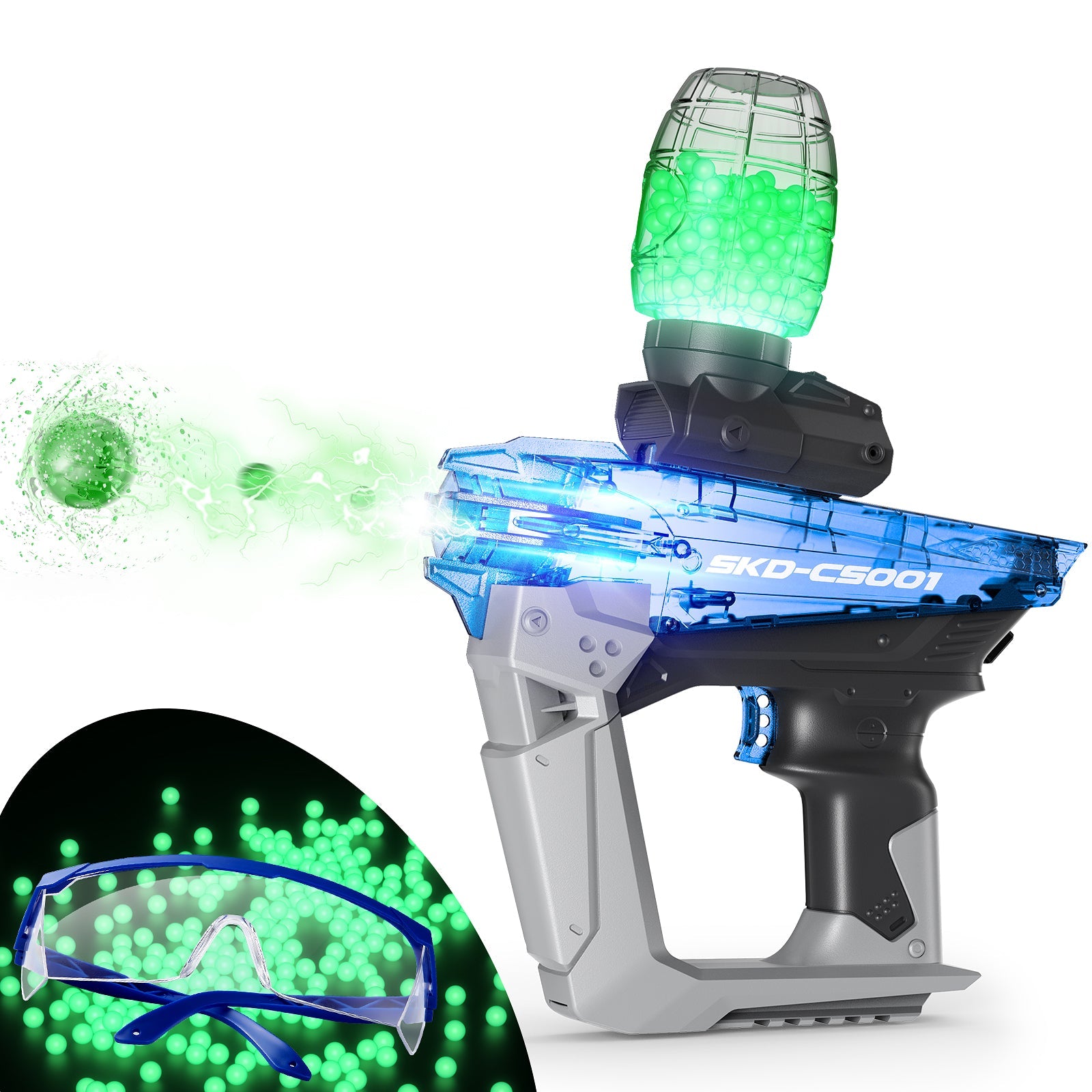 Gel Blaster SKD Lighting UV - Selvlysende sjov med Gel Blaster
